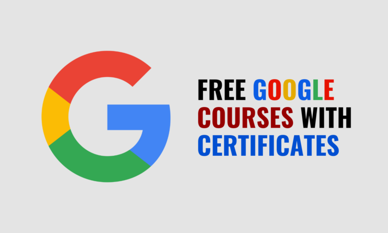 Top 5 Free Courses + Certificates from Google - Sagarintech
